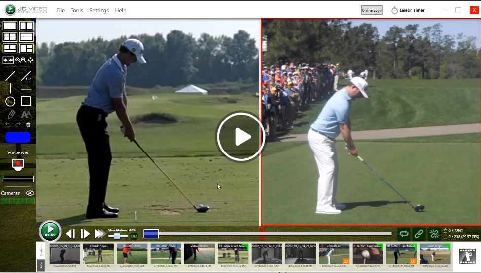 JC Video Systems, Inc. > Support > Golf Video Help